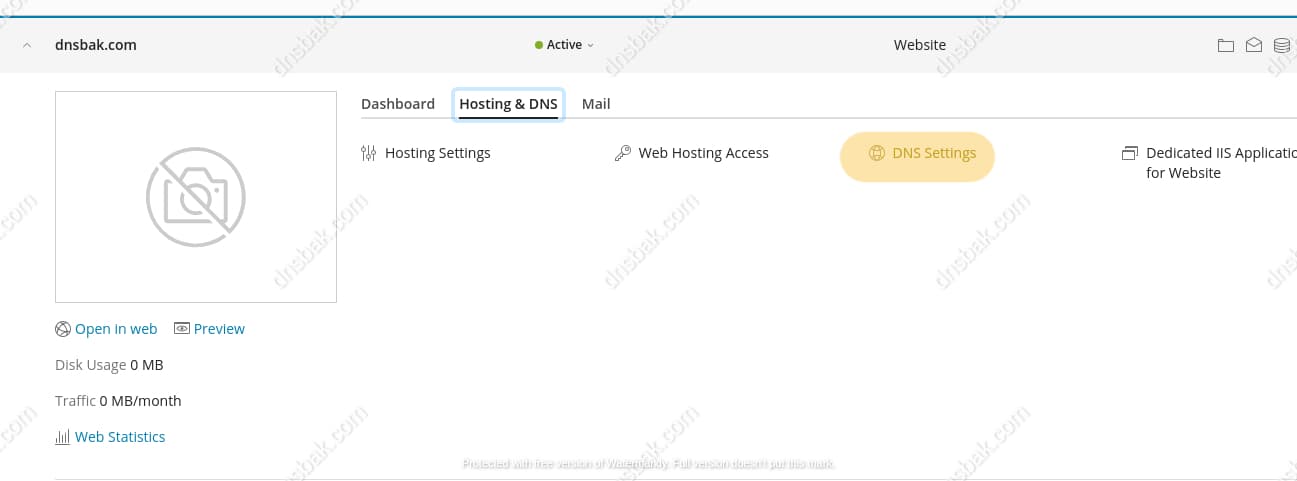 Plesk Panel Dns Ayarları Plesk Üzerindeki Dns Işlemleri Dnsbak Dns 8551